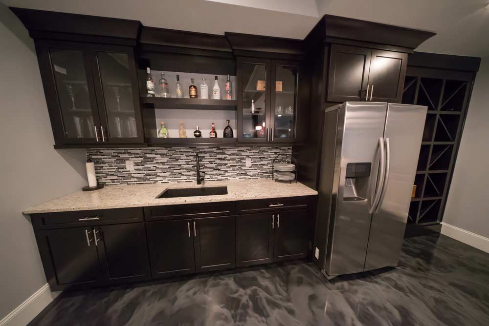 Beautiful Brier Creek Basement | Sigmon Construction