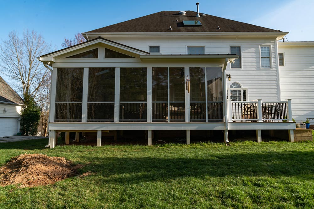 Striking Screened Porch Addition | Sigmon Construction