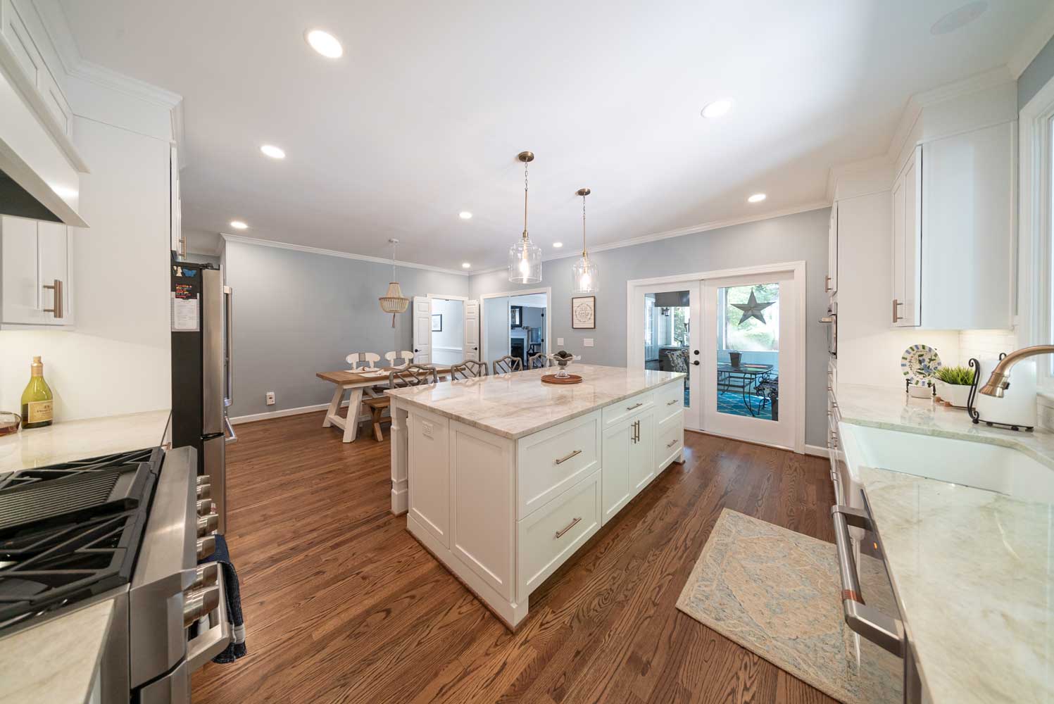 Stunning Bright Kitchen Renovation | Sigmon Construction